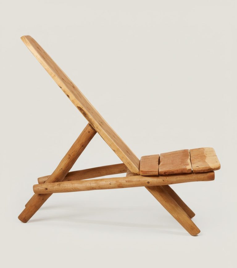 Handcarved Vintage Beach Chair – Benú Handmade Ethnic Creations