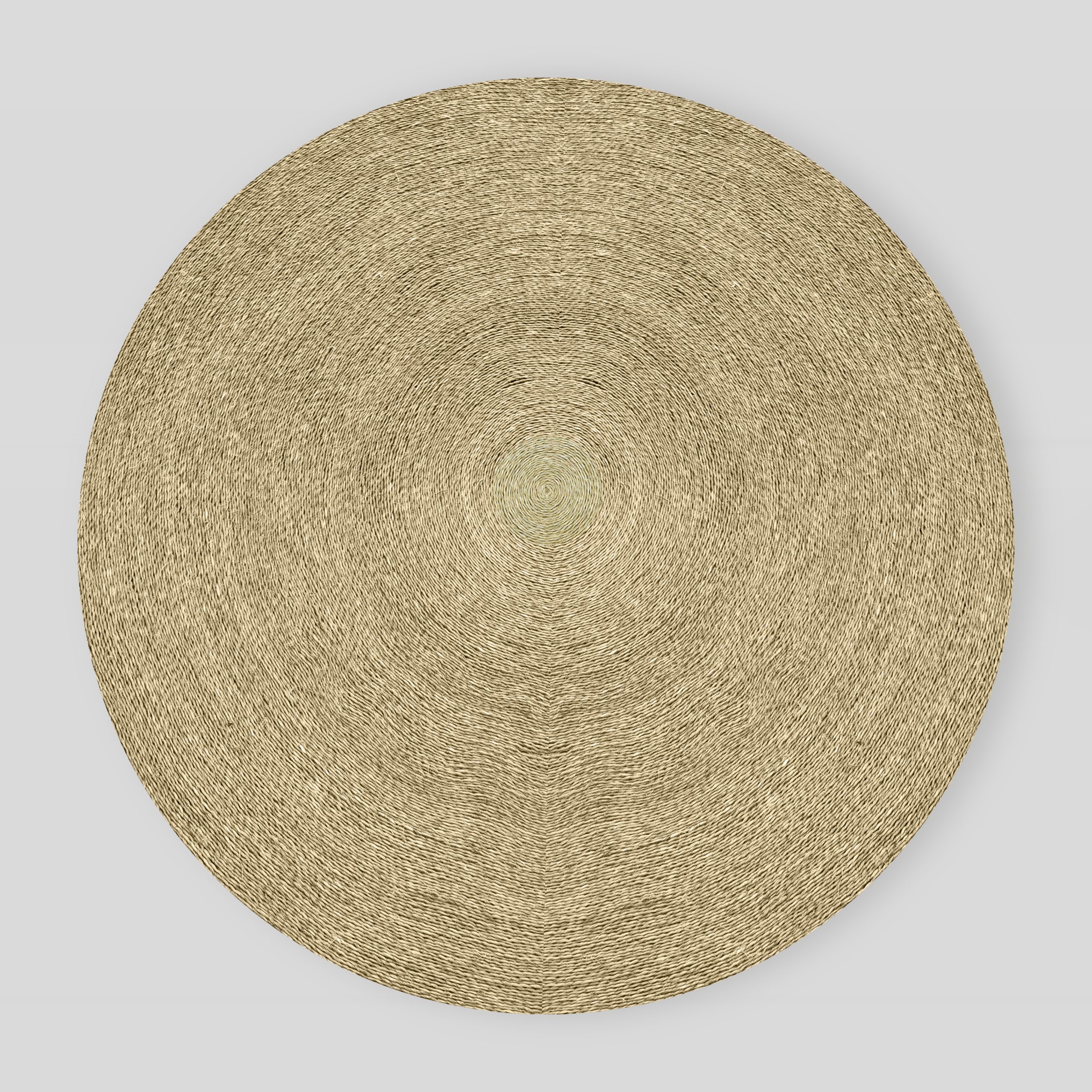 Round Plaited Handwoven Carpet – Benú Handmade Ethnic Creations