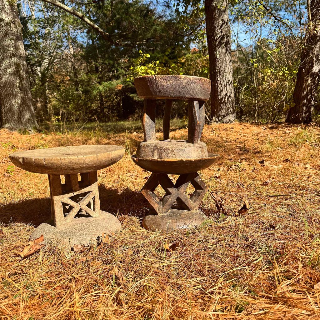 Handcarved Vintage African Stools - Benú Handmade Ethnic Creations